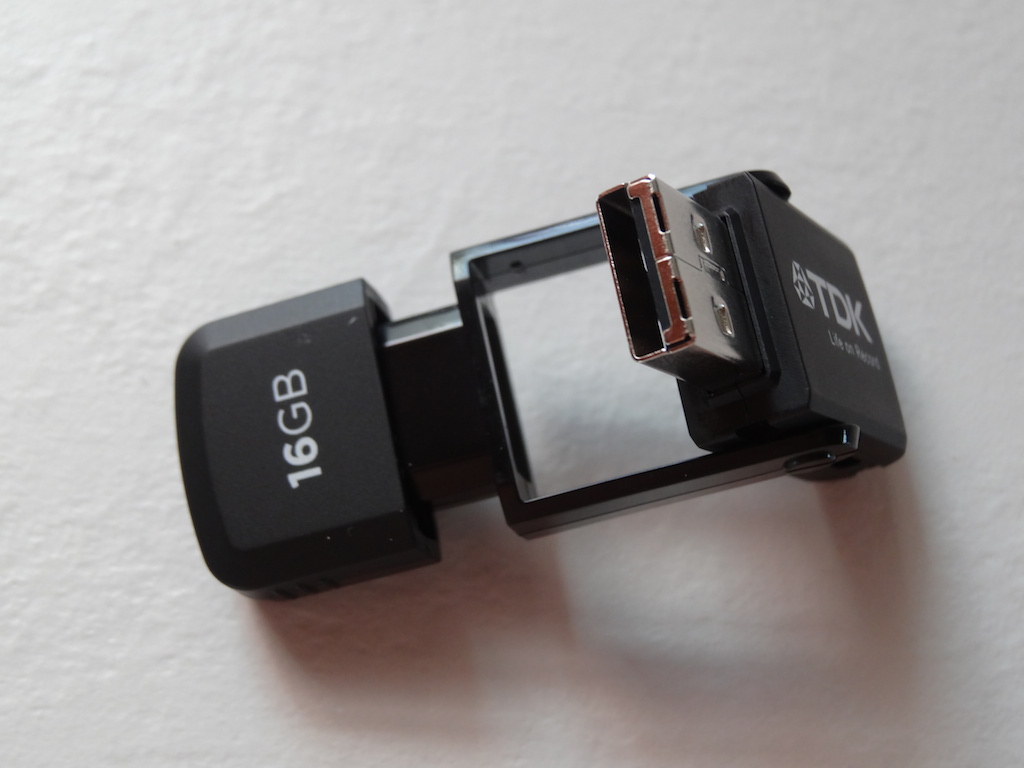Recensione TDK USB 2 in 1 per Android. Pendrive 16GB + USB OTG a 19,99 €. | Tecnophone.it