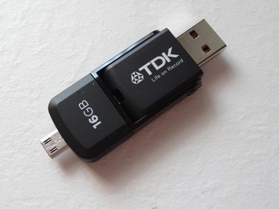 Recensione TDK USB 2 in 1 per Android. Pendrive 16GB + USB OTG a 19,99 ...